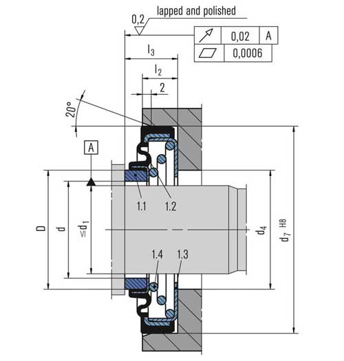 AX05 | catalog mechanical seal ax05 burgmann